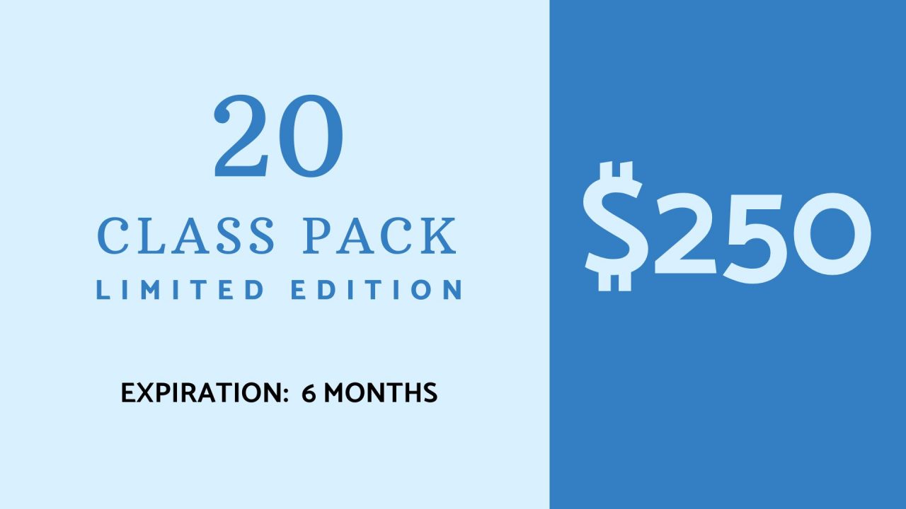 Limited Edition 20 Class Packs - Living Yoga