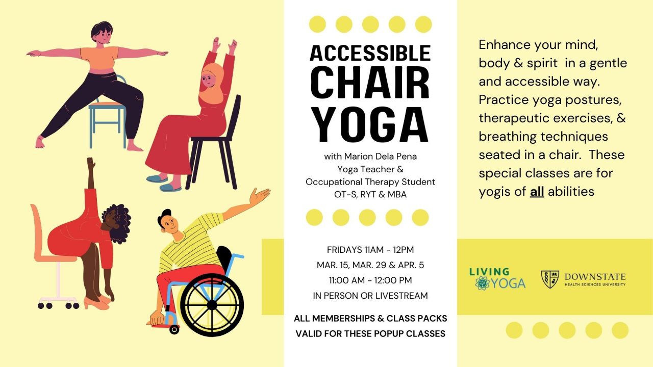 New Chair Yoga Pop-Up Classes - Living Yoga